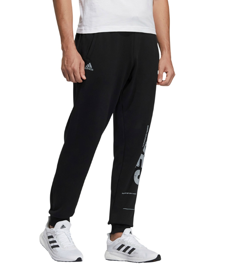 アディダス(adidas) スウェットロングパンツ WORDING スウェットパンツ GL8704 24823 テーパードパンツ | スポーツ ...