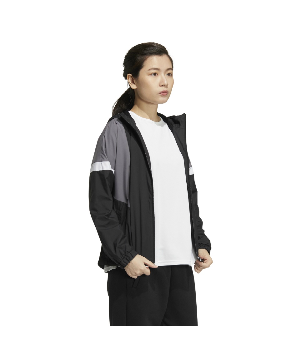 アディダス(adidas) ウインドブレーカー ジャケット Colorblocking レギュラーフィット ウインドブレーカー トラックトップ ...