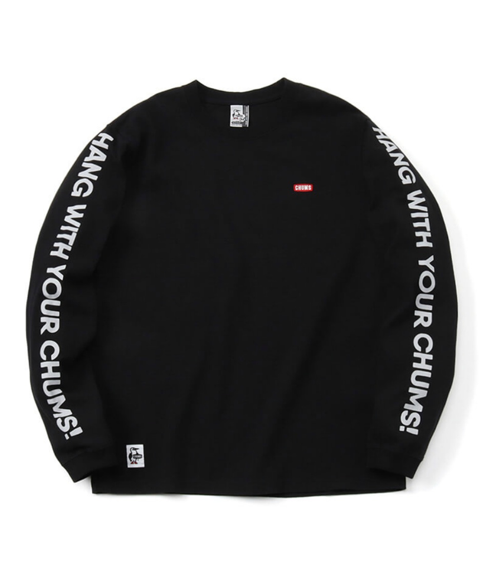 チャムス(CHUMS) Tシャツ 長袖 HWYCロングスリーブT CH01-1897 Black*Lt.Gray | スポーツ用品ならヒマラヤオンラインストア【公式】