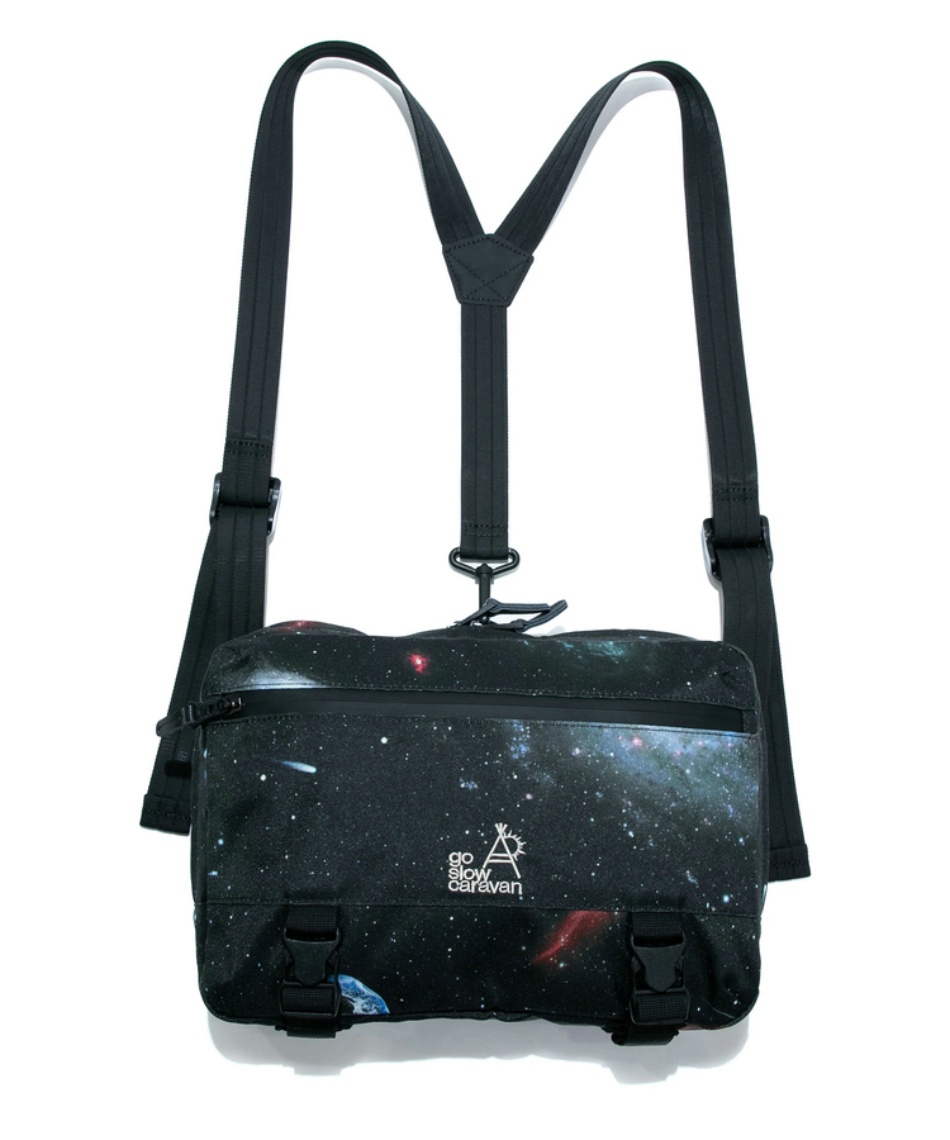 ゴースローキャラバン(Go Slow Caravan) ショルダーバッグ サスペンダー 2WAYガジェットバッグ 387001 ｳﾁｭｳ ...