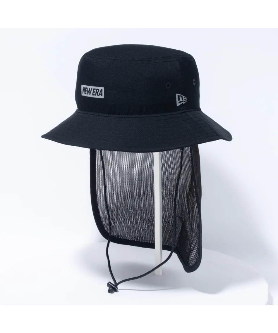ニューエラ(NEW ERA) ハット アドベンチャーライト サンシェード Tech AIR COOL DOTS ブラック ADVENTURE ...