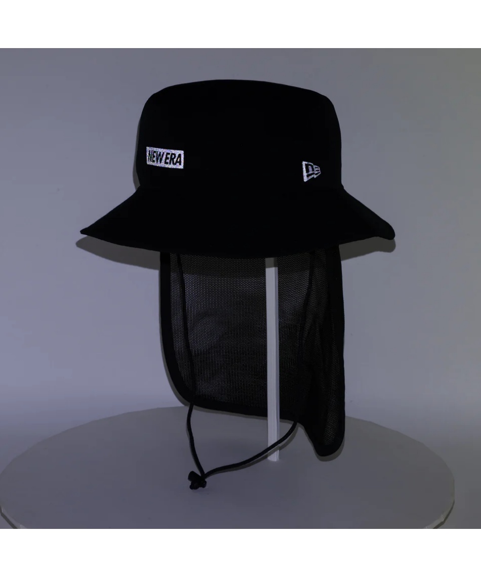 ニューエラ(NEW ERA) ハット アドベンチャーライト サンシェード Tech AIR COOL DOTS ブラック ADVENTURE ...