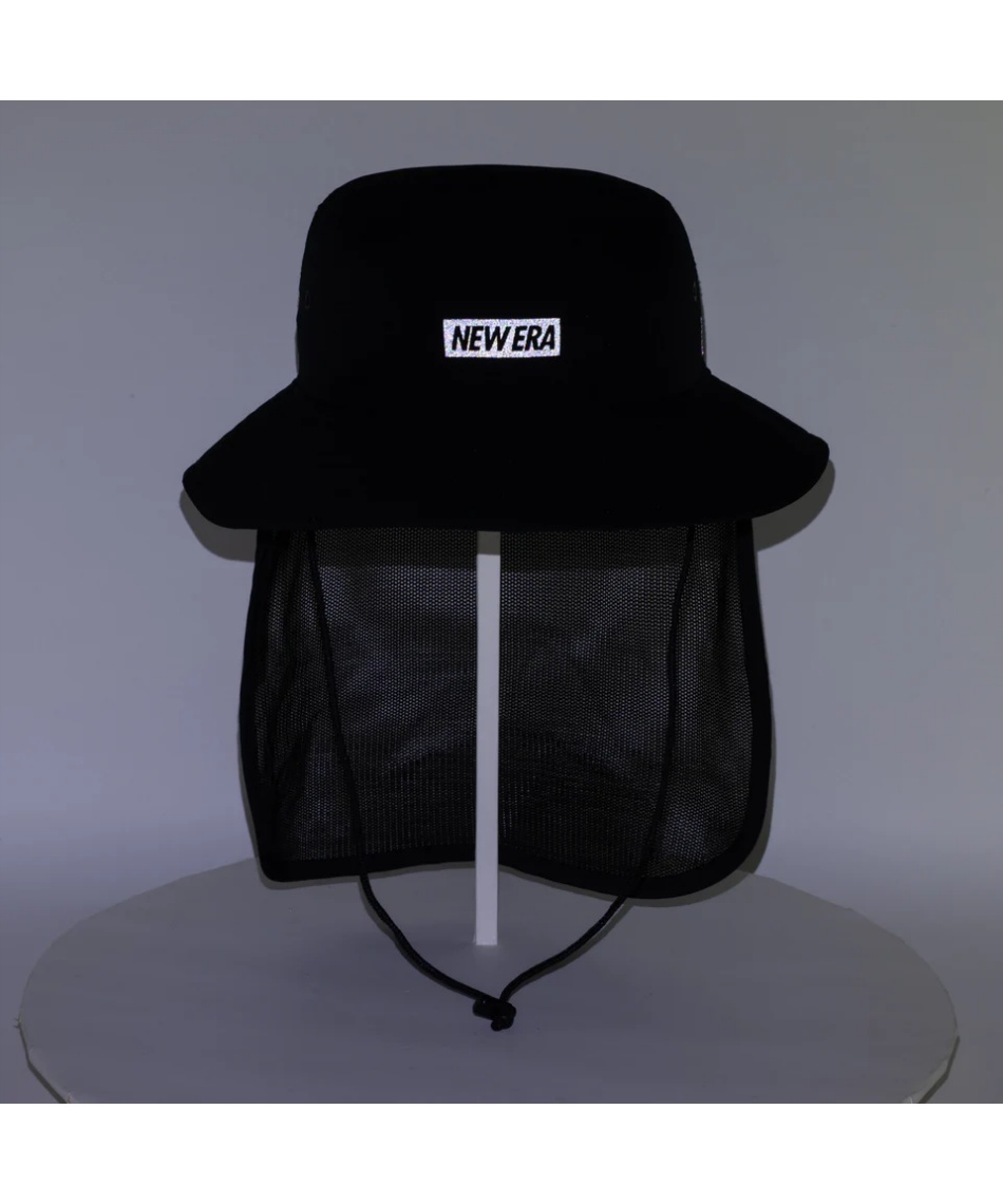 ニューエラ(NEW ERA) ハット アドベンチャーライト サンシェード Tech AIR COOL DOTS ブラック ADVENTURE ...