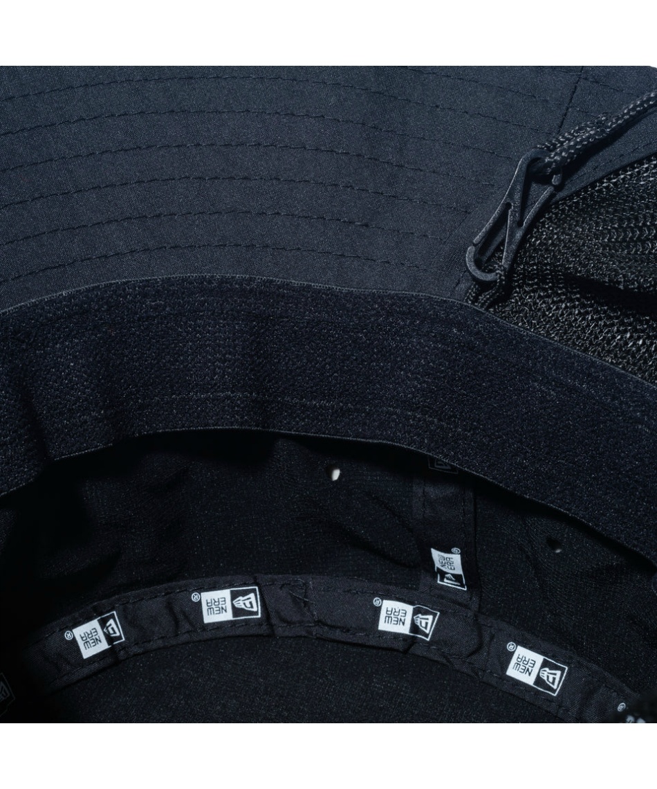 ニューエラ(NEW ERA) ハット アドベンチャーライト サンシェード Tech AIR COOL DOTS ブラック ADVENTURE ...