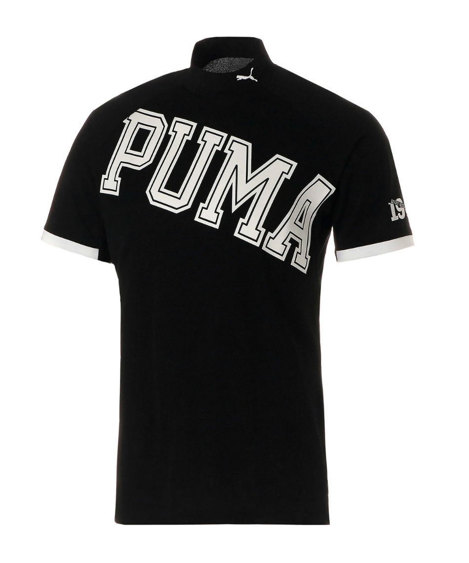 ゴルフウェア 半袖シャツ 接触冷感 ビッグ ロゴ 半袖 モックネック シャツ 622402 | スポーツ用品ならヒマラヤオンラインストア【公式】