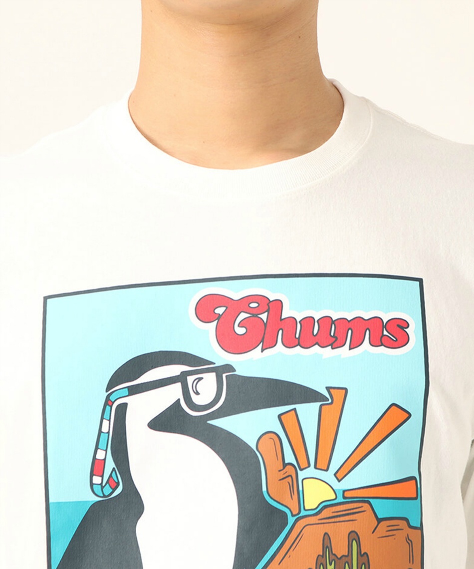 チャムス(CHUMS) Tシャツ 長袖 40イヤーズロングスリーブ CH01-2251 White | スポーツ用品ならヒマラヤオンラインストア【公式】