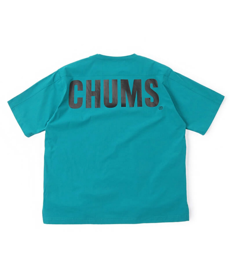 チャムス(CHUMS) Tシャツ 半袖 エアトレイルストレッチ CH01-2270 Teal Lake | スポーツ用品ならヒマラヤオンライン ...