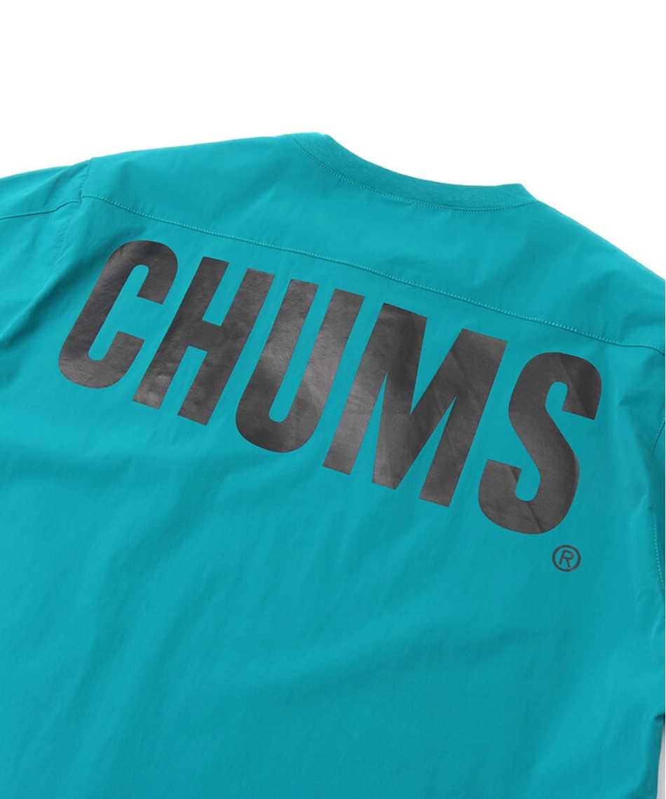 チャムス(CHUMS) Tシャツ 半袖 エアトレイルストレッチ CH01-2270 Teal Lake | スポーツ用品ならヒマラヤオンラインストア【公式】