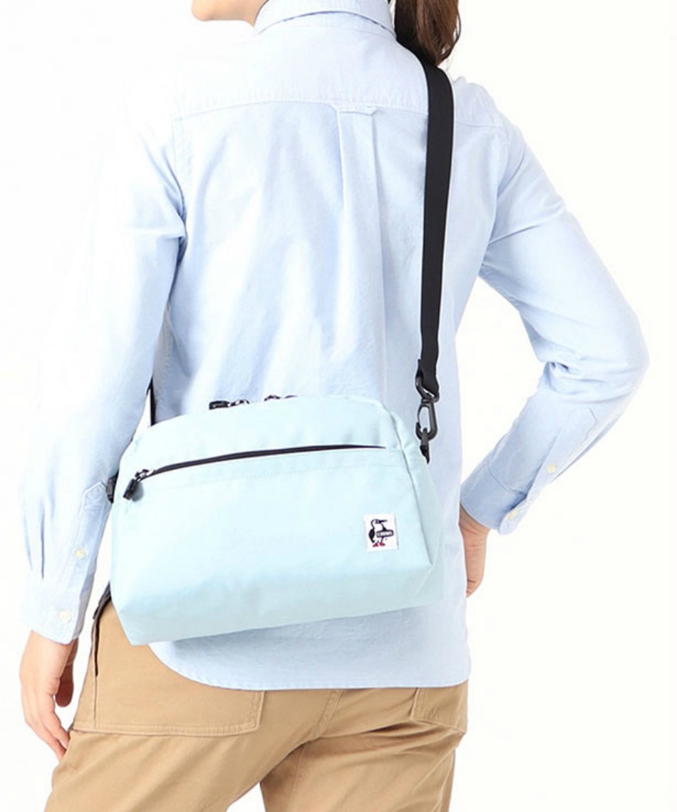 チャムス(CHUMS) ショルダーバッグ リサイクルスモールトラペゾイドショルダー CH60-3528 LT.BLUE | スポーツ用品なら ...