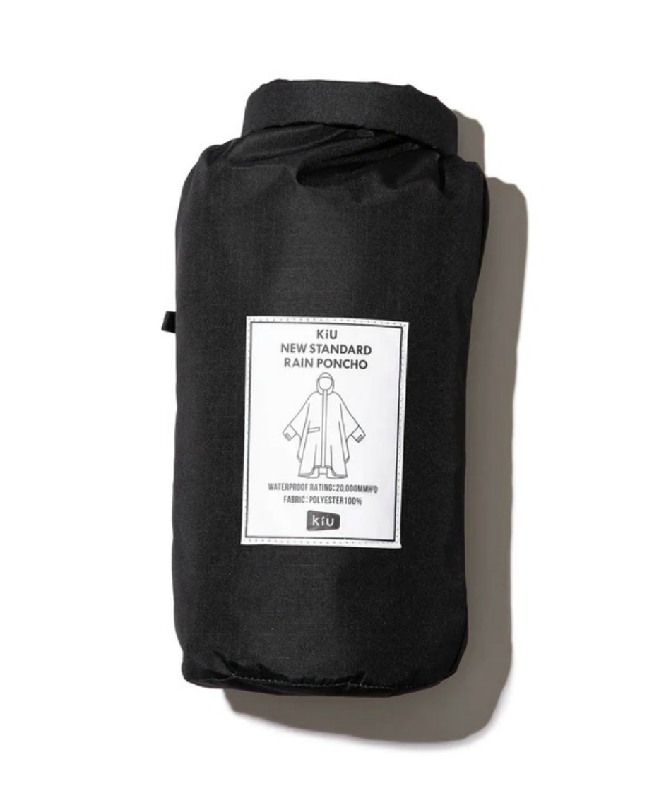 キウ(KiU) ポンチョ ニュースタンダード レインポンチョ K163 900 R | スポーツ用品ならヒマラヤオンラインストア【公式】