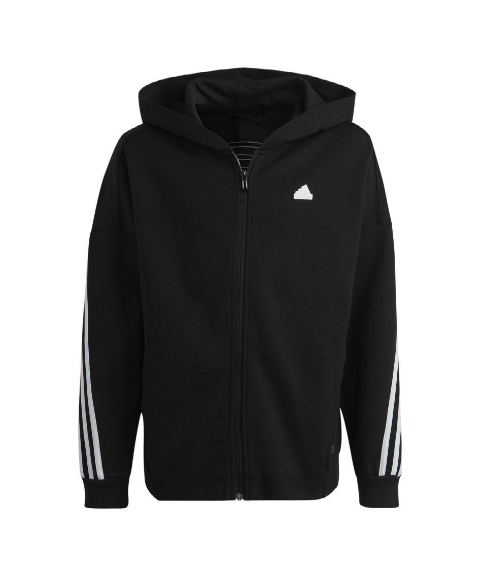 アディダス(adidas) スウェットパーカー フューチャーアイコン スリーストライプス フルジップフード付き トラックトップ HR6317 ...