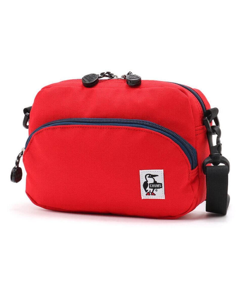 チャムス(CHUMS) ショルダーバッグ リサイクルショルダーポーチ Recycle Shoulder Pouch CH60-3539 RED ...