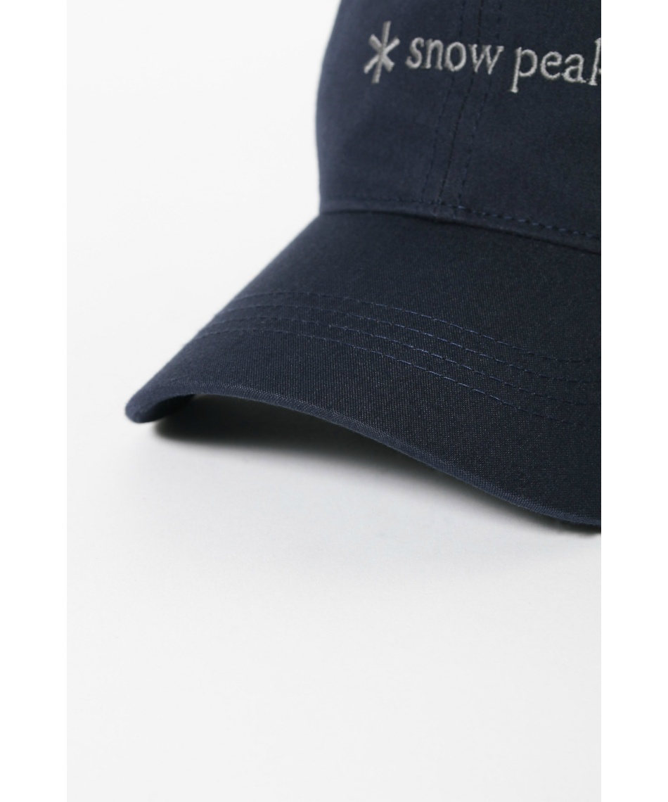 スノーピーク(snow peak) 帽子 キャップ Snow Peak Logo Cap SPE-AC-23AU001 NV | スポーツ用品 ...