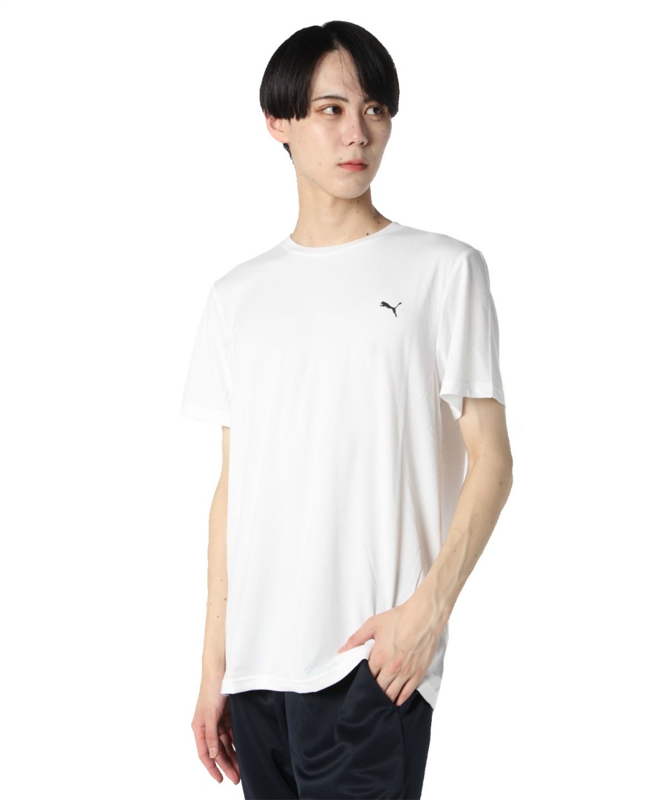 プーマ(PUMA) Tシャツ 半袖 ワンポイント機能Tシャツ 525181-02WH | スポーツ用品ならヒマラヤオンラインストア【公式】