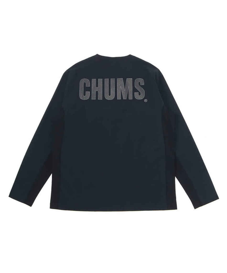 チャムス(CHUMS) Tシャツ 長袖 エアトレイルストレッチチャムスロングスリーブTシャツ Airtrail Stretch CHUMS L/S T-Shirt CH01-2343 ...