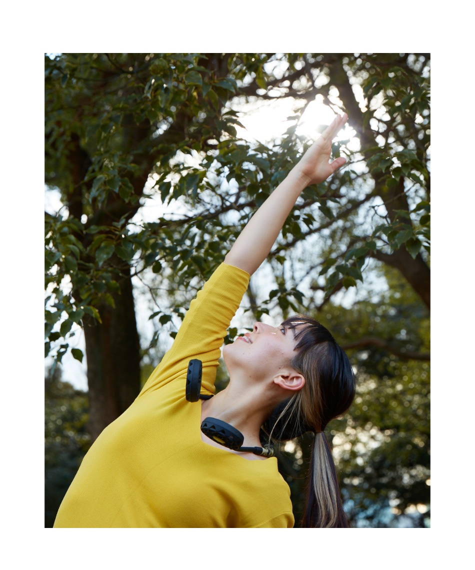 スパイス(SPICE) 涼感アイテム W FAN/YOGA AIR扇風機 ダブルファンハンズフリー ヨガエアー DFYA212CAMO ...