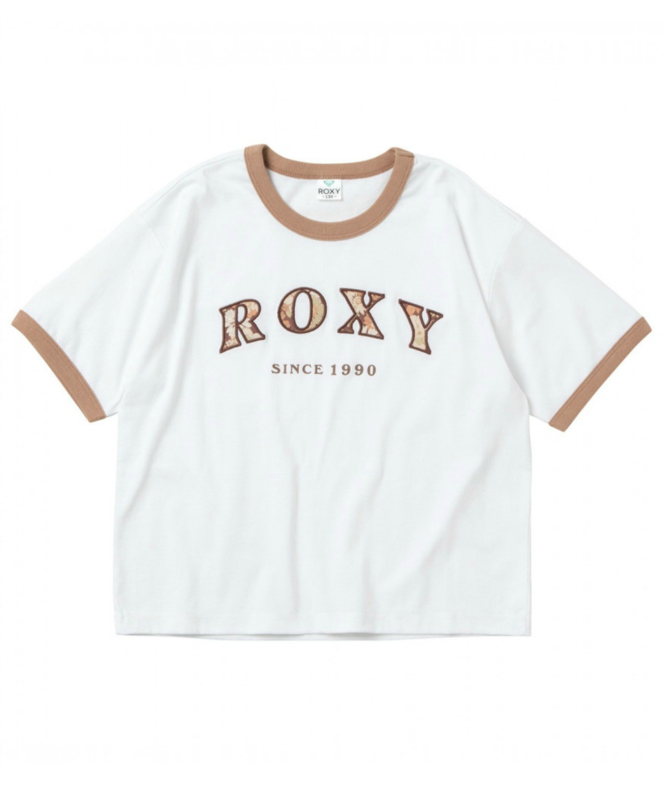 ロキシー(ROXY) Tシャツ 半袖 キッズ MINI VINTAGE FLOWER LOGO Tシャツ TST232107 【国内正規品】 | スポーツ用品ならヒマラヤオンラインストア【公式】