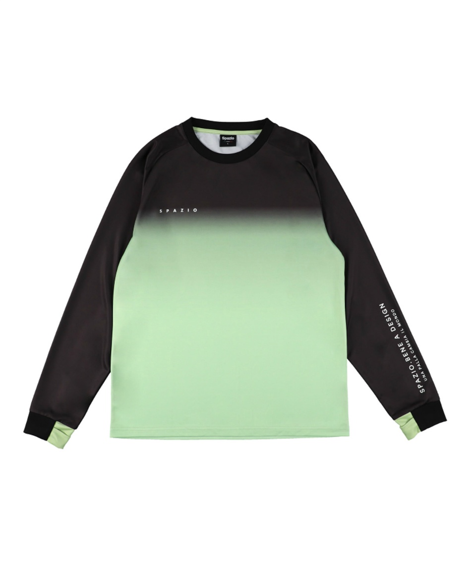 スパッツィオ(SPAZIO) サッカーウェア プラクティスシャツ 長袖 グラデーションロングプラシャツ GE-1020 | スポーツ用品ならヒマラヤオンラインストア【公式】
