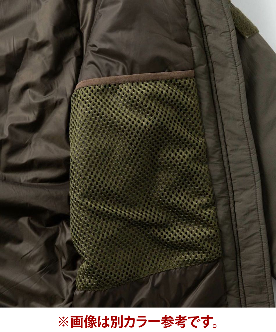 ワイルドシングス(WILDTHINGS) 中綿ジャケット ハッピージャケット HAPPY JACKET WT242-02 BEIGE ...