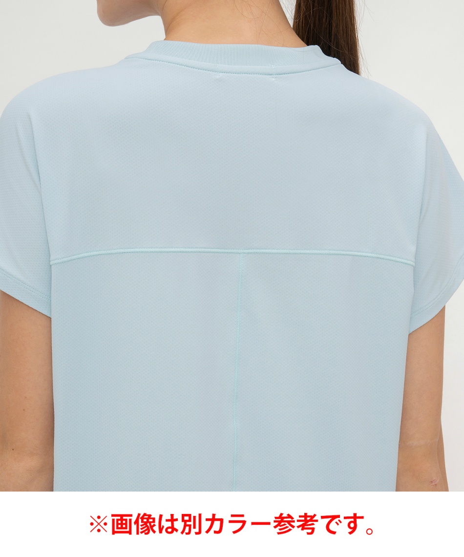 ルコックスポルティフ(le coq sportif) Tシャツ 半袖 接触冷感フレンチスリーブシャツ LT5SHT09L-GR00 ...