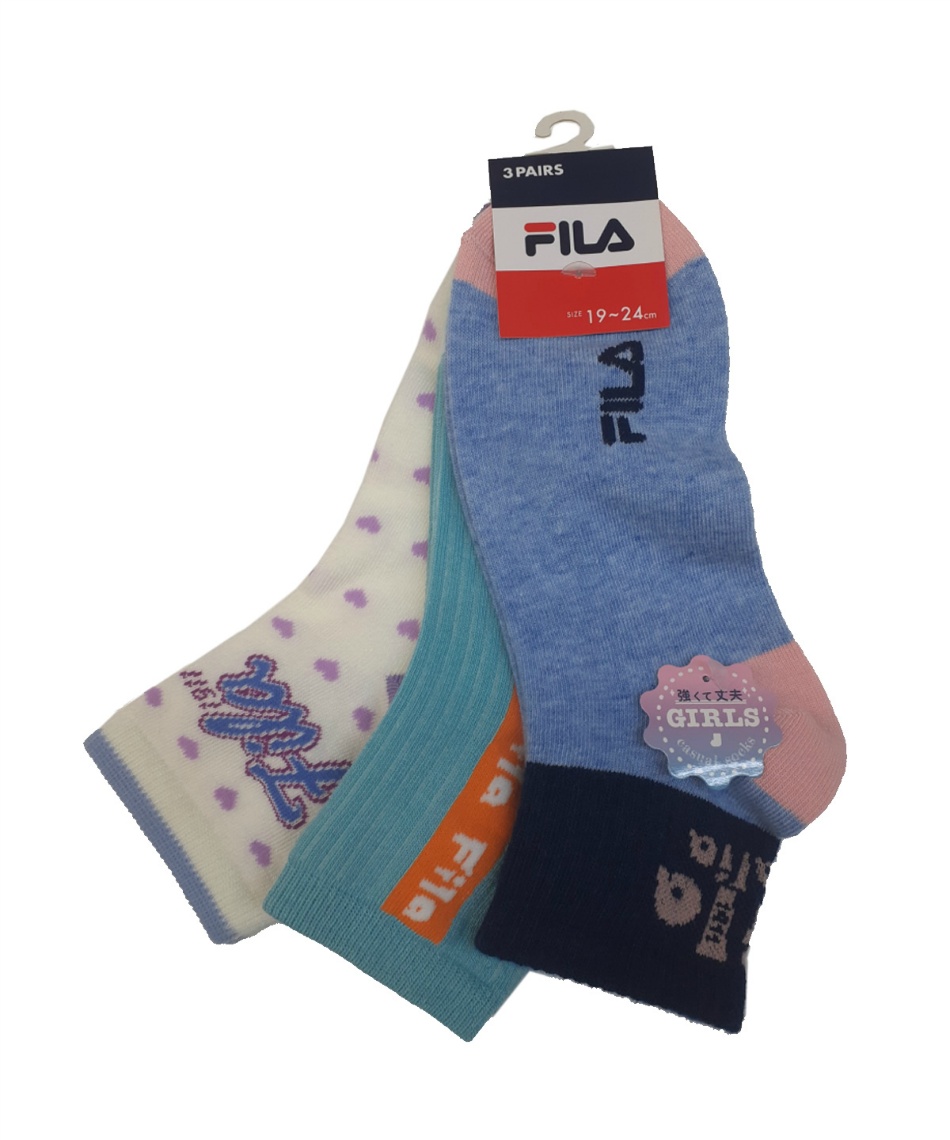フィラ(FILA) ソックス 3Pショート ソックス 4510778 | スポーツ用品ならヒマラヤオンラインストア【公式】