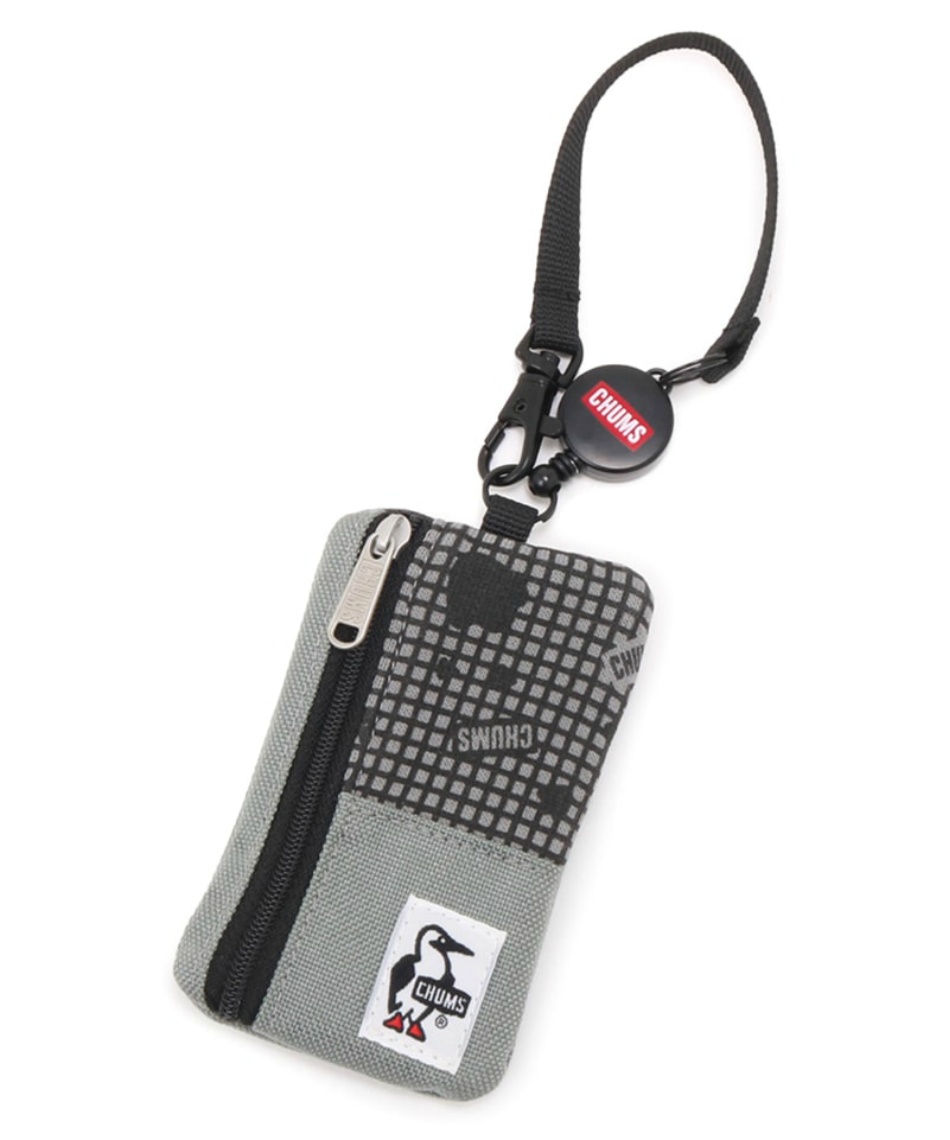 チャムス(CHUMS) パスケース コミューターパスケーススウェットナイロン Commuter Pass Case Sweat Nylon ...