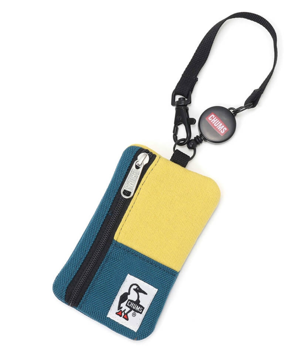 チャムス(CHUMS) パスケース コミューターパスケーススウェットナイロン Commuter Pass Case Sweat Nylon ...