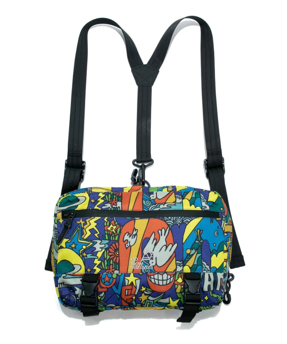 ゴースローキャラバン(Go Slow Caravan) ショルダーバッグ サスペンダー 2WAYガジェットバッグ 387001 ｻｲｹ ...