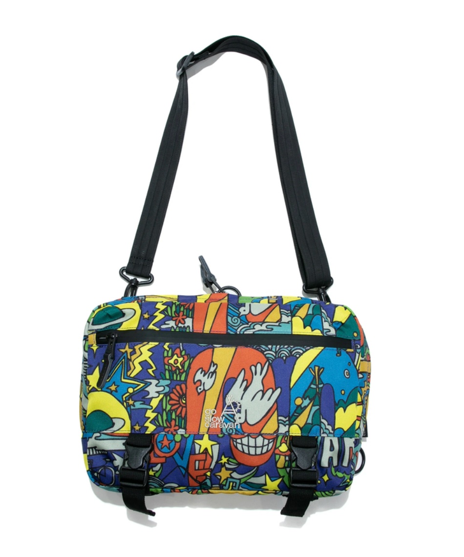ゴースローキャラバン(Go Slow Caravan) ショルダーバッグ サスペンダー 2WAYガジェットバッグ 387001 ｻｲｹ ...