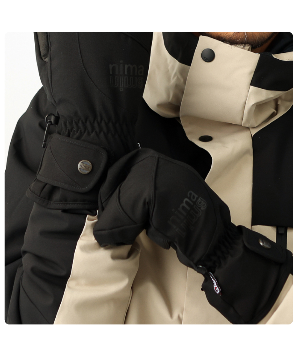 ニーマ(nima) スノーボードグローブ SB MITTENグローブ NG-705 | スポーツ用品ならヒマラヤオンラインストア【公式】