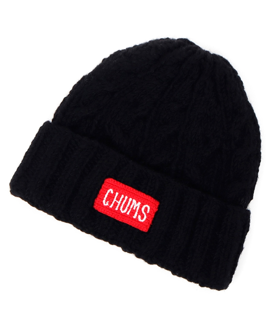 チャムス(CHUMS) ニット帽 ネパールニットワッチ 帽子 CH05-1350 Black | スポーツ用品ならヒマラヤオンラインストア【公式】