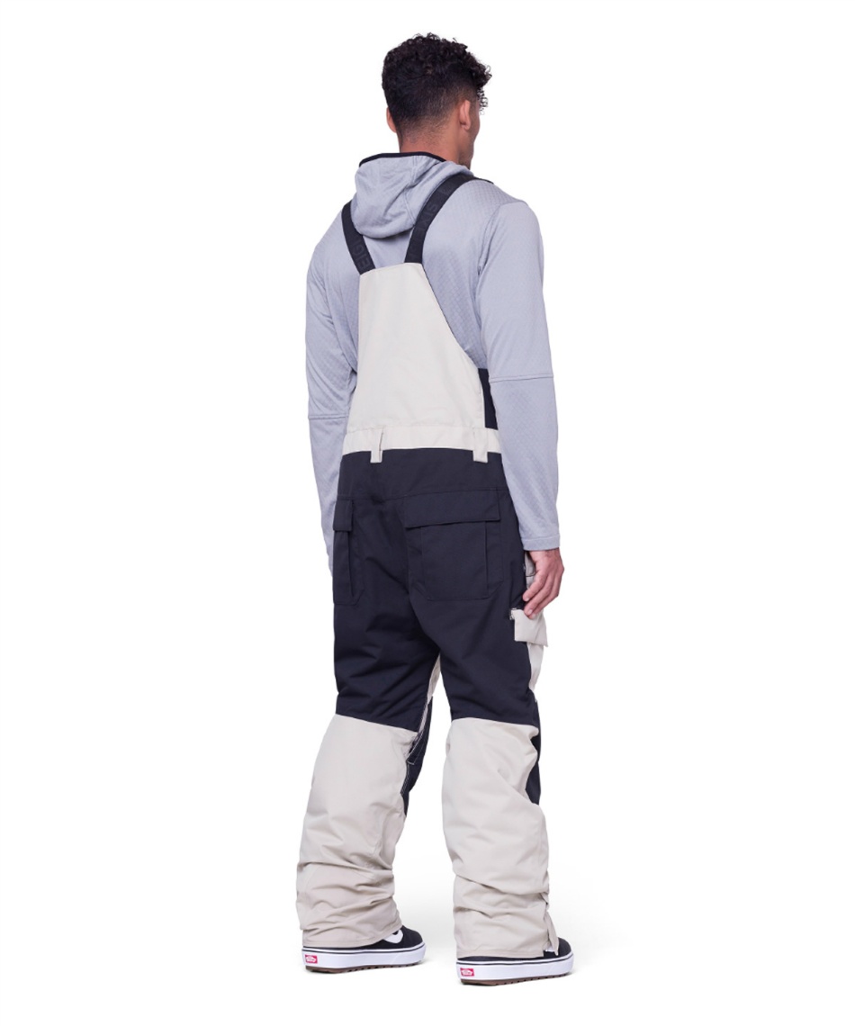 シックスエイトシックス(686) スノーボードウェア パンツ HOT LAP INSULATED BIB M2W211 PUTTY ...