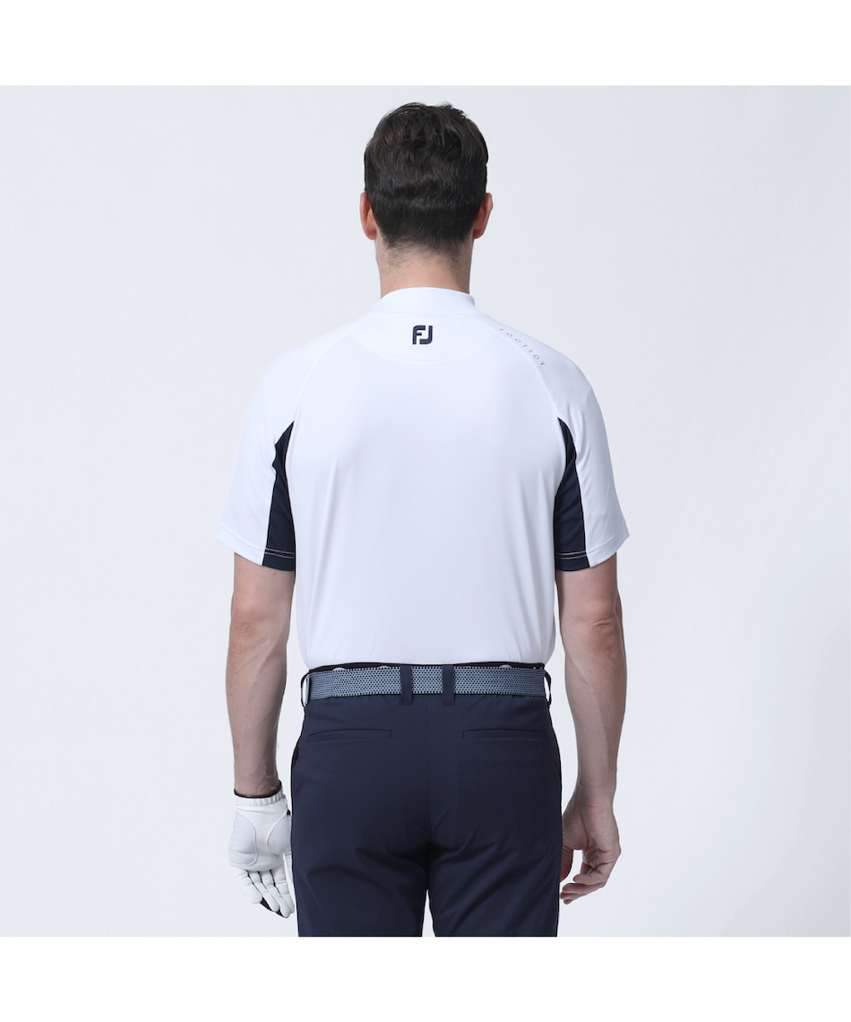フットジョイ(FootJoy) ゴルフウェア 半袖シャツ カラーブロックラグラン半袖モックネックシャツ FJ-F23-S13 【国内正規品】【2023年秋冬モデル】 | スポーツ用品なら ...