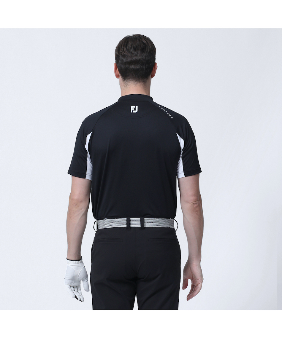 フットジョイ(FootJoy) ゴルフウェア 半袖シャツ カラーブロックラグラン半袖モックネックシャツ FJ-F23-S13 【国内正規品】【2023年秋冬モデル】 | スポーツ用品なら ...