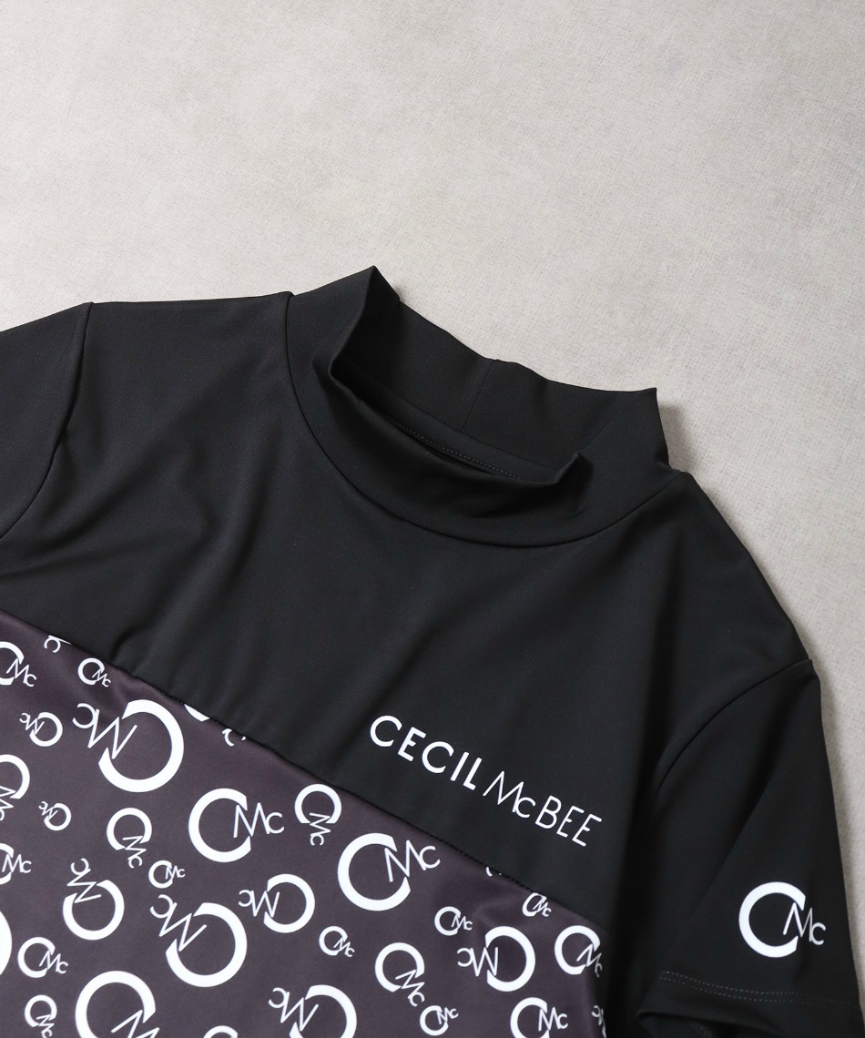 セシルマクビー グリーン(CECIL McBEE green) ゴルフウェア 半袖シャツ 切替オールオーバーMN半袖シャツ CGS2511TE 【2024年春夏モデル】 | スポーツ用品なら ...