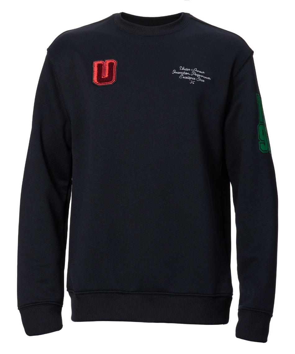 スウェットトレーナー UA TECH TERRY GRAPHIC CREW UA テックテリーグラフィッククルー 1388668-001 ...