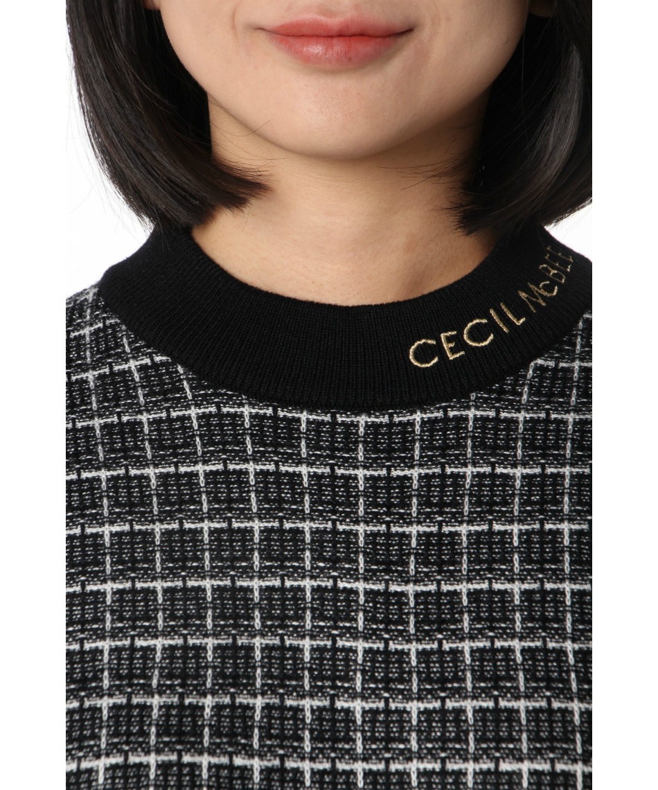 セシルマクビー グリーン(CECIL McBEE green) ゴルフウェア セーター ツイードニットモックネックセーター CGF2418KN 【2024年秋冬モデル】 | スポーツ用品なら ...