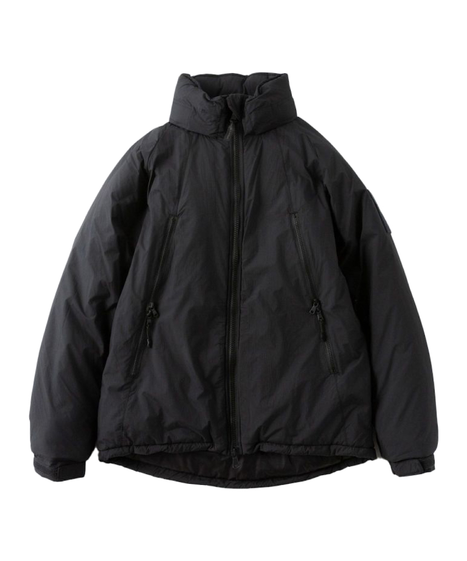 ワイルドシングス(WILDTHINGS) 中綿ジャケット ハッピージャケット HAPPY JACKET WT242-02 BLACK ...