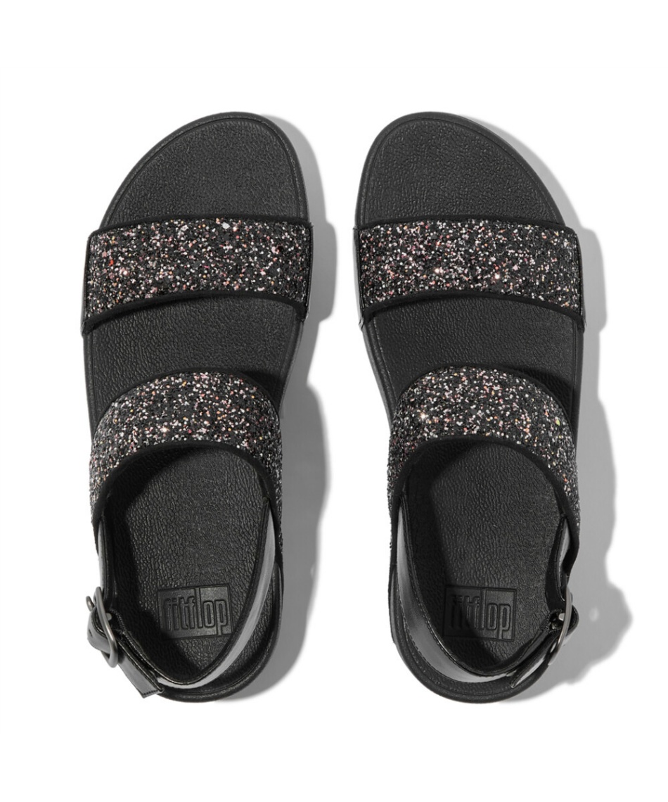フィットフロップ(FITFLOP) ストラップサンダル LULU MULTI BACKSTRAP JE4-C55-BK MULTI ...
