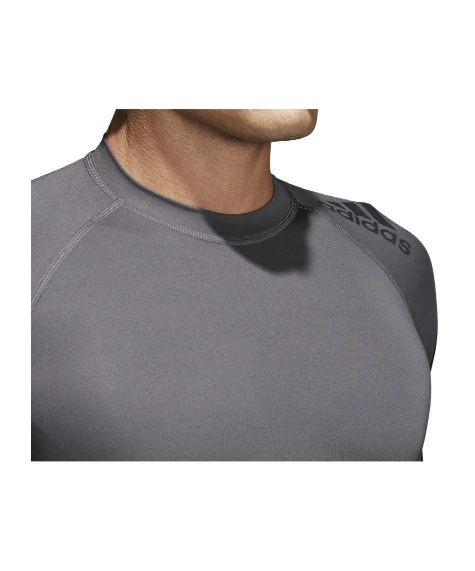 アディダス(adidas) アンダーウェア 長袖 アルファスキン チーム スリーストライプスロングスリーブTシャツ FVU96 | スポーツ用 ...