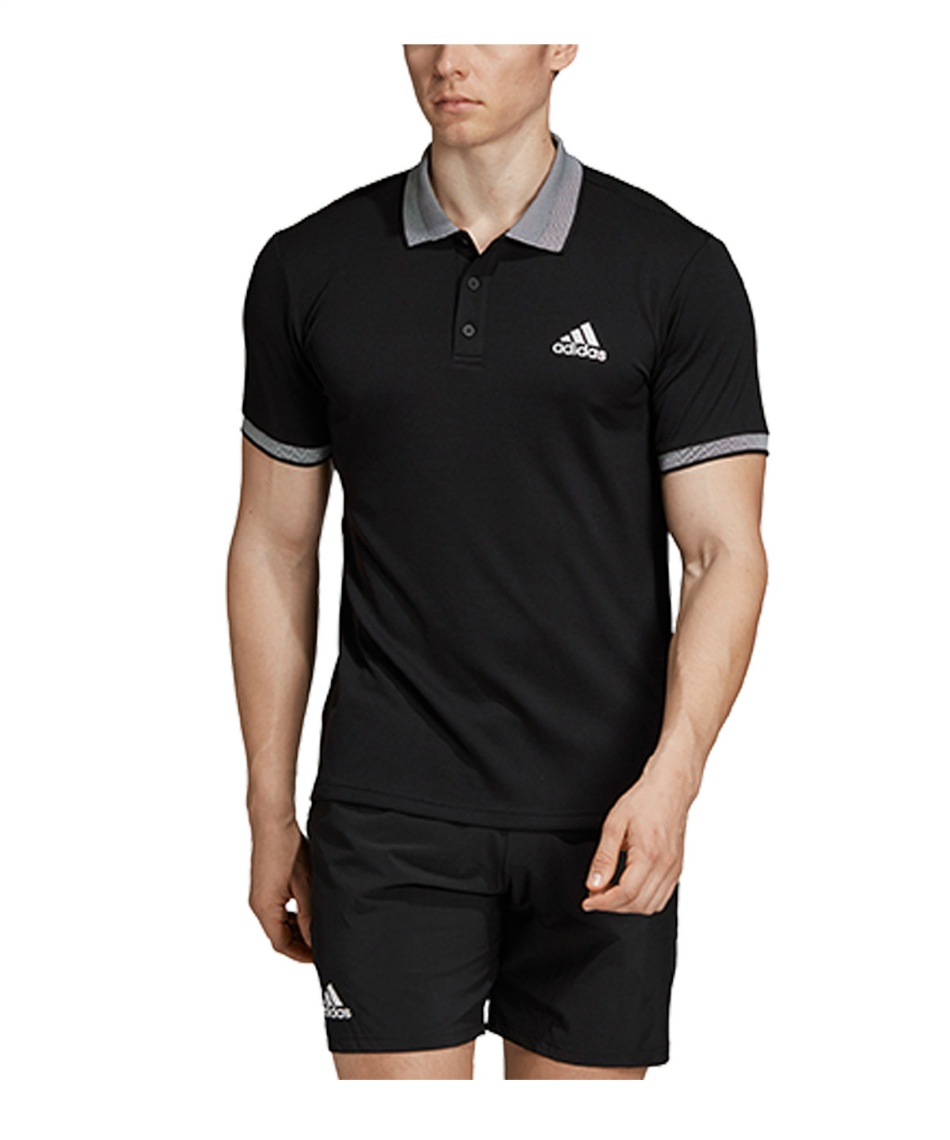 アディダス(adidas) ポロシャツ 半袖 TENNIS CLUB SOLID POLO テニス クラブ ソリッド ポロ FWC30 ...
