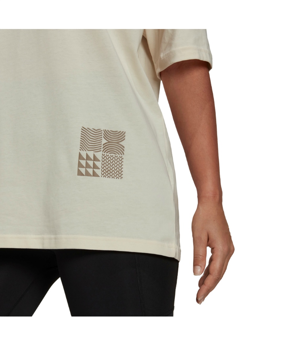 アディダス(adidas) Tシャツ 半袖 ヨガ エレメンツ AEROREADY グラフィック 半袖Tシャツ HA4084 IE590 ...