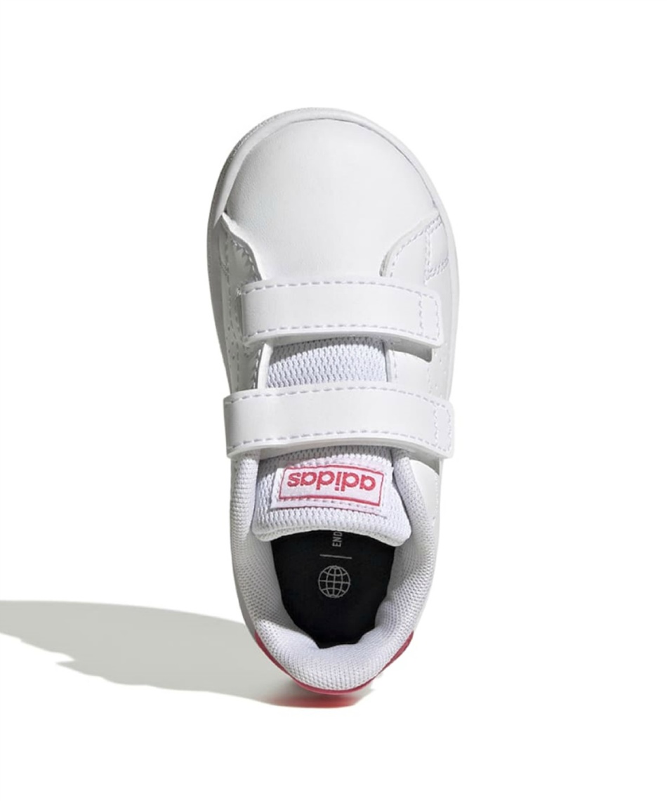 アディダス(adidas) ジュニアスニーカー アドバンコート ライフスタイル 面ファスナー Advantage Lifestyle ...