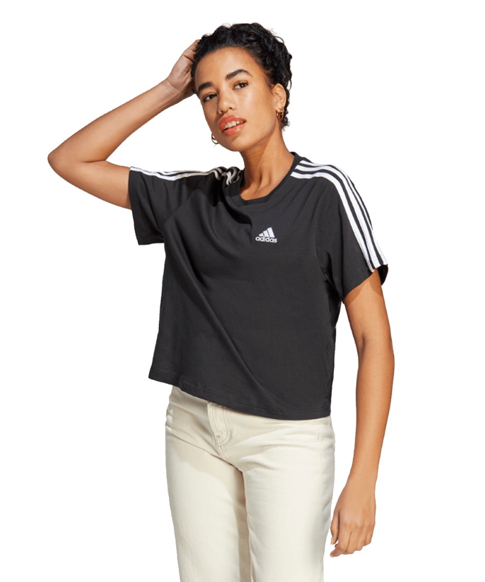 アディダス(adidas) Tシャツ 半袖 W ESS 3S クロップドTシャツ HR4913 ENK78 | スポーツ用品ならヒマラヤオンラインストア【公式】
