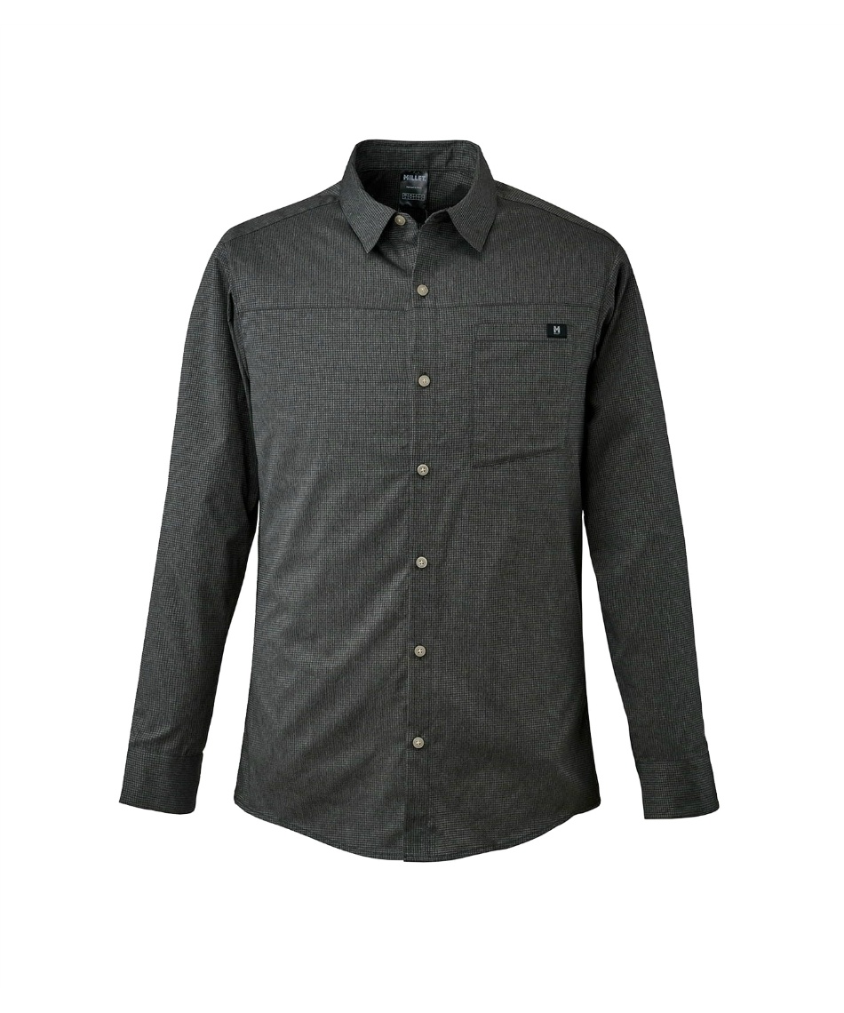 ミレー MILLET アウトドア アルピ シャツ II ロングスリーブ  MIV02077 ミレー(MILLET) 長袖シャツ アルピ シャツ II ロングスリーブ MIV02077