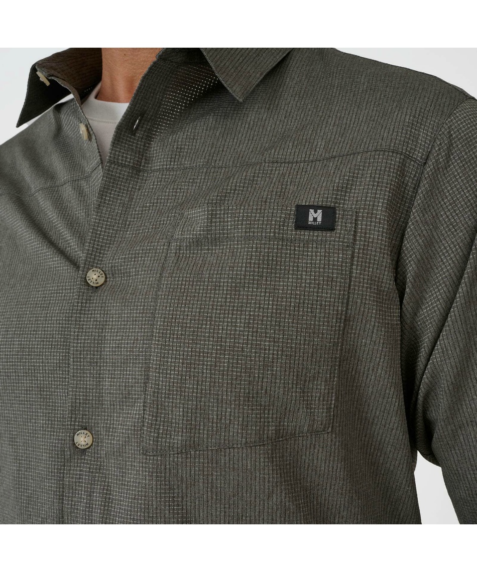ミレー(MILLET) 長袖シャツ アルピ シャツ II ロングスリーブ MIV02077