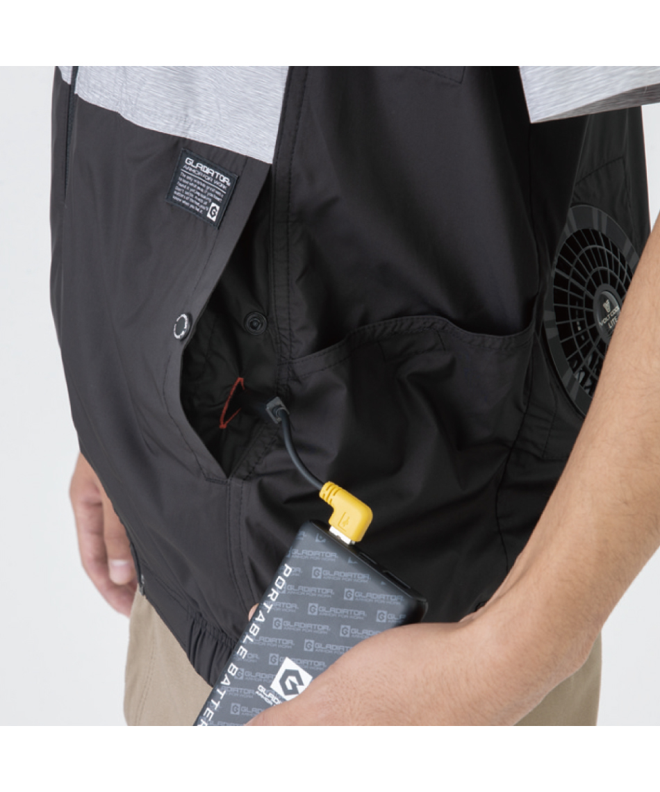 空調ウェア VOLTCOOL LITE+ ボルトクール LITE+ ベスト+ペルチェ +ファン+モバイルバッテリー G244429 【ご自宅配送限定】‥ | スポーツ用品ならヒマラヤオンライン ...