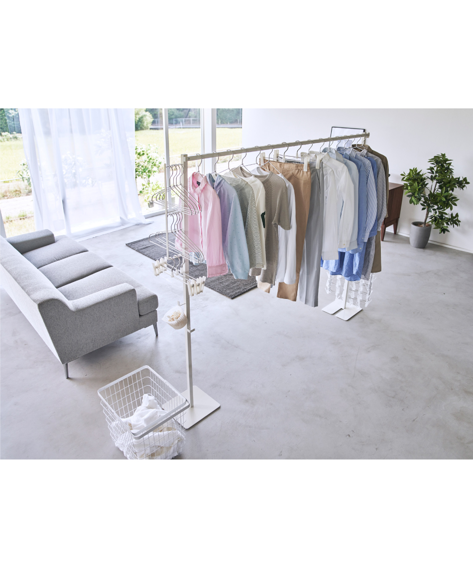 タワー(tower) キッチン 折り畳み室内物干し 6619.6620 【ご自宅配送限定】‥ | スポーツ用品ならヒマラヤオンラインストア【公式】