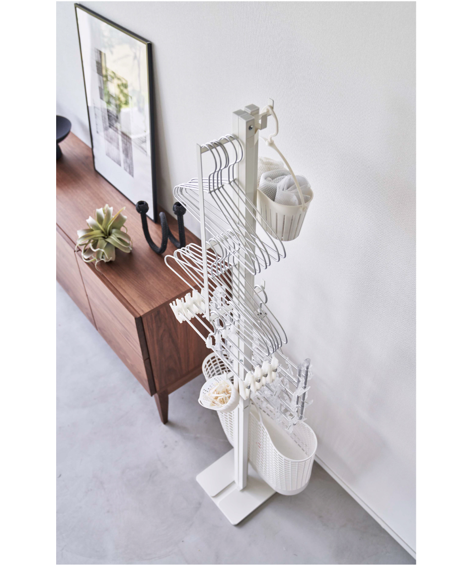 タワー(tower) キッチン 折り畳み室内物干し 6619.6620 【ご自宅配送限定】‥ | スポーツ用品ならヒマラヤオンラインストア【公式】