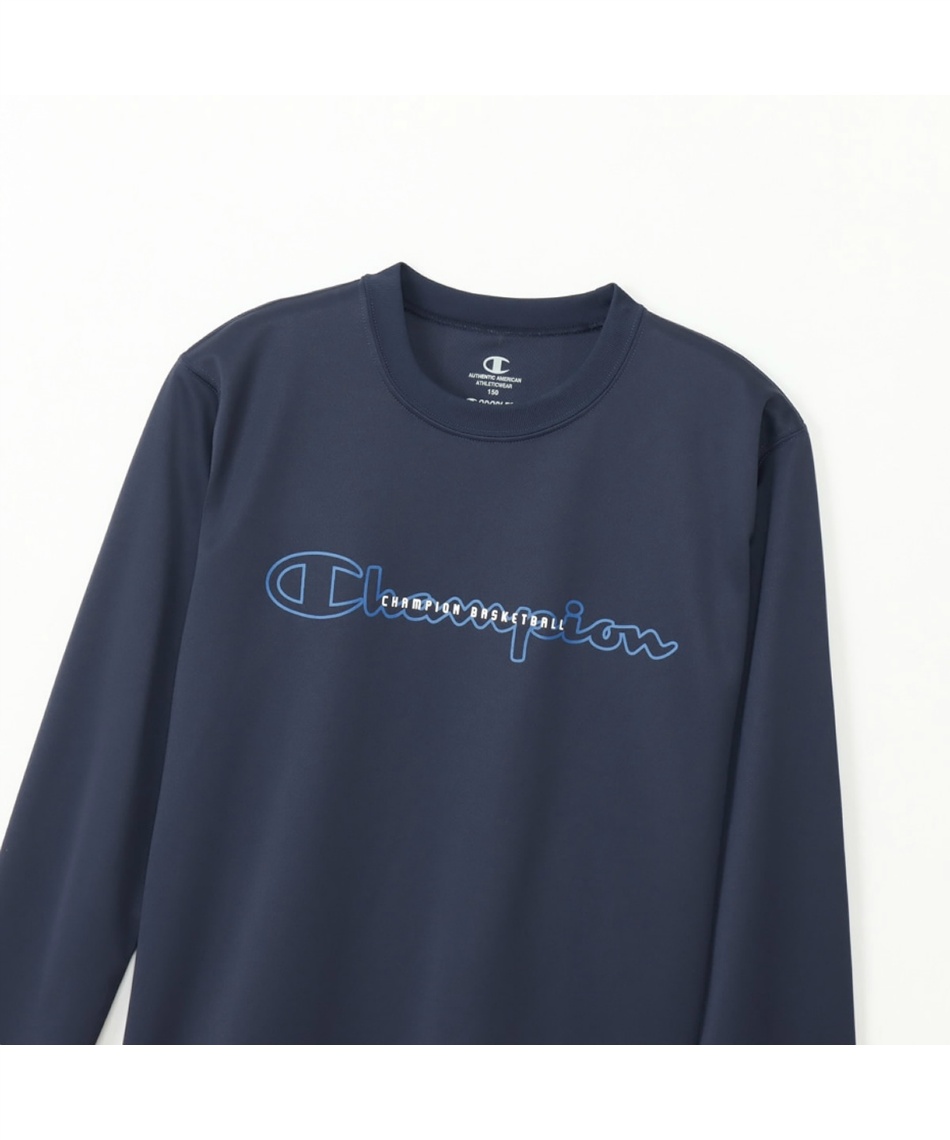 チャンピオン(Champion) バスケットボール 長袖シャツ ミニ ロングスリーブTシャツ CK-AB413-370 | スポーツ用品なら ...